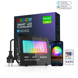 Smart RGB Floodlight | Alexa /Google – Quantum Touch LED